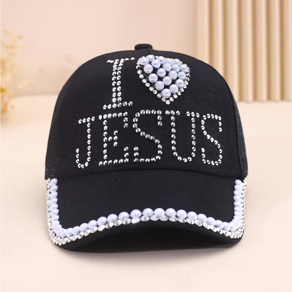 Caps International | Accessories | I Love Jesus Ball Cap Snap Back ...